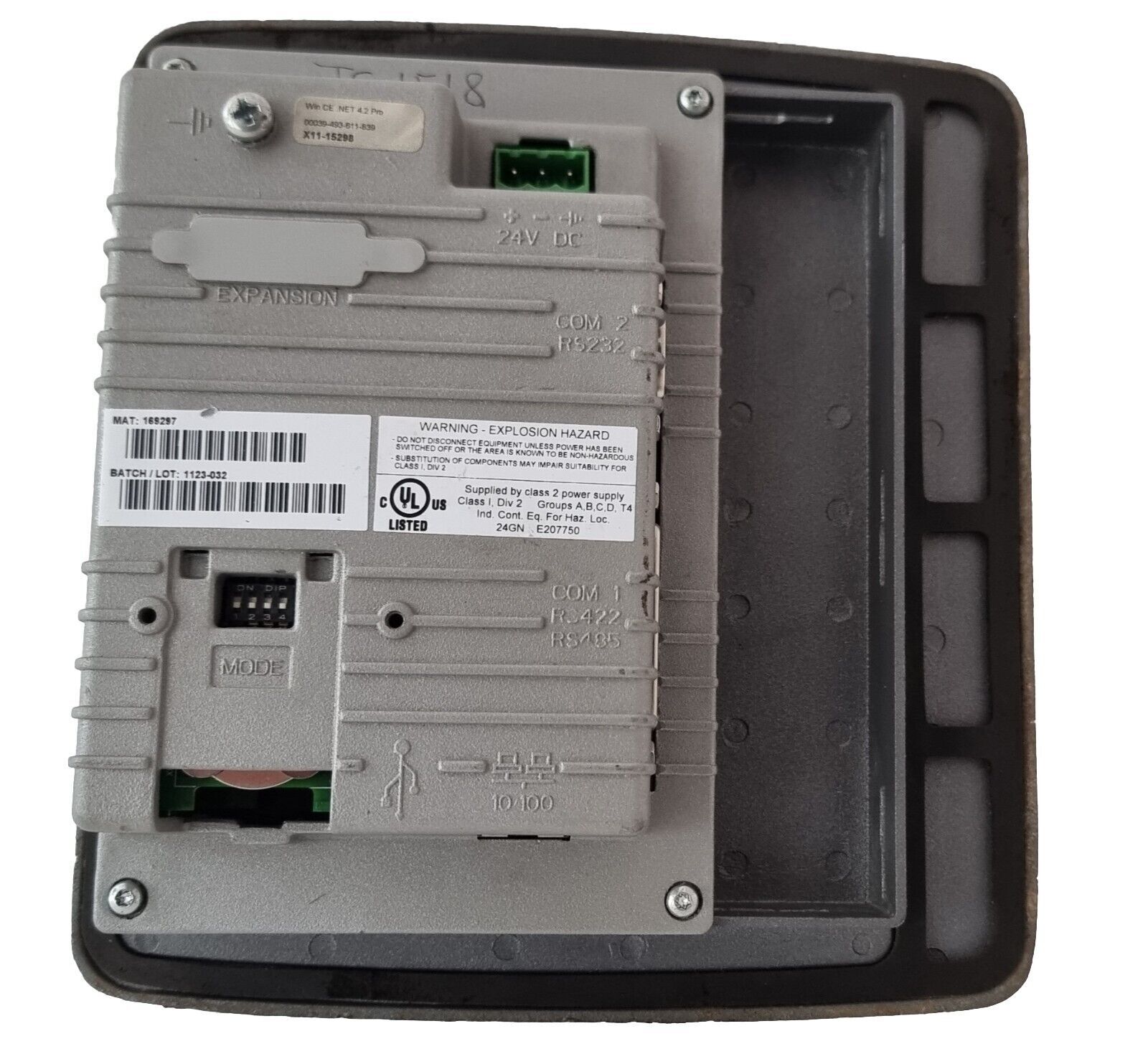 MITSUBISHI ELECTRIC AUTOMATION BEIJER E1032 TYPE : 06701A 24VDC 0.35 A ...