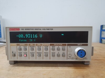 Keithley 182 Sensitive Digital Voltmeter | eBay