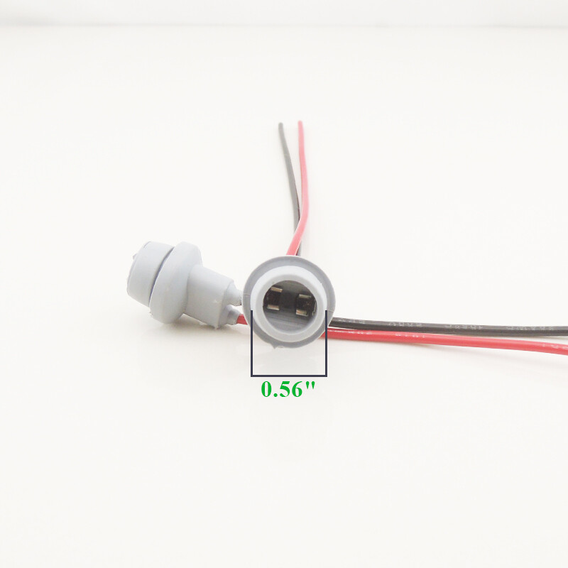 2pcs T10 168 175 194 2825 Female Socket Adapter Connector Extension ...