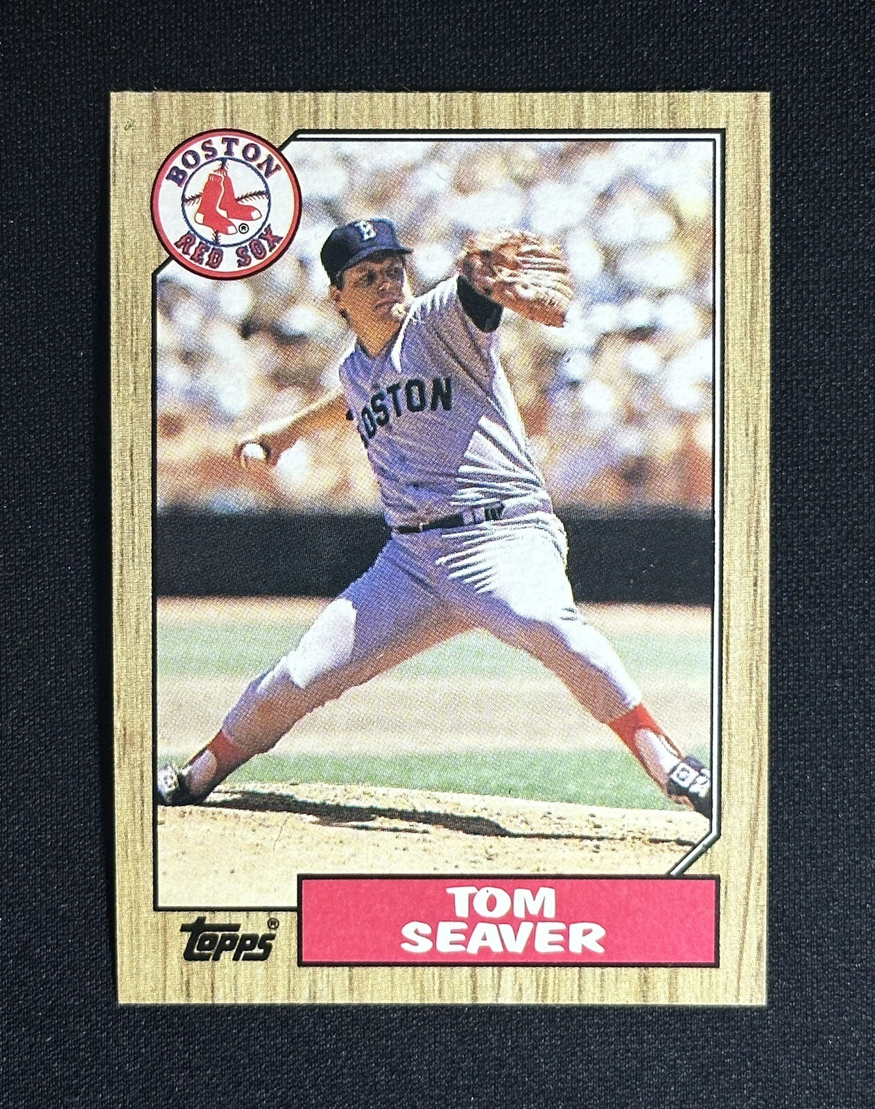 1987 Topps Tom Seaver #425 Baseball Card Boston Red Sox HOF | eBay