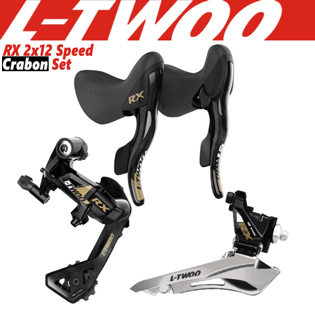 LTWOO RX 2x12 Speed Carbon Shifters & Front/Rear Derailleurs Groupsets ...