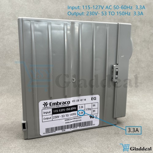 New Embraco VCC3 1156 Inverter Board 115V For Refrigerators free ...