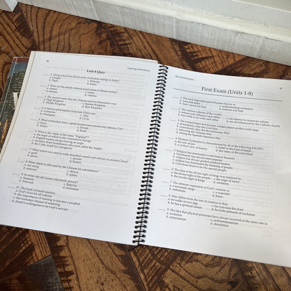 Exploring World History Ray Notgrass FULL SET | eBay