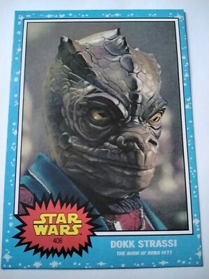 Star Wars Topps Living set no 408 Dokk Strassi | eBay UK