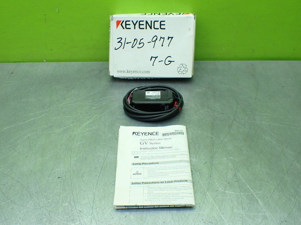KEYENCE GV-21P LASER SENSOR DIGITAL AMPLIFIER UNIT. | eBay