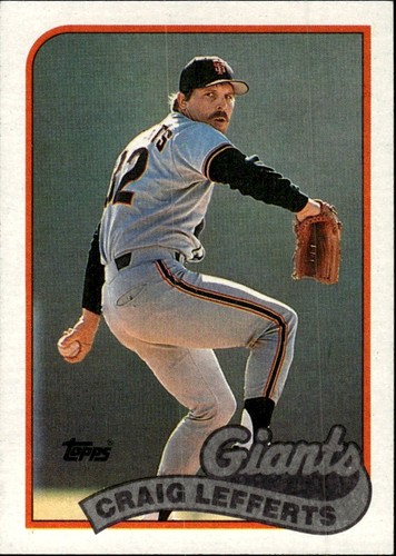 1989 Topps #372 Craig Lefferts San Francisco Giants | eBay