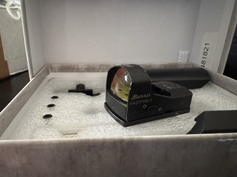 Burris FastFire III Red-Dot Reflex Sight 3MOA with Picatinny Mount. | eBay