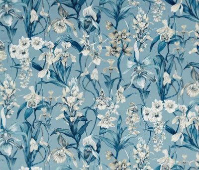 HARLEQUIN CURTAIN FABRIC DESIGN Kalina 2 METRES CELESTIAL/MURMURATION ...