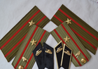Soviet Tank troops Shoulder Boards Collar Tabs lot USSR Officer ...