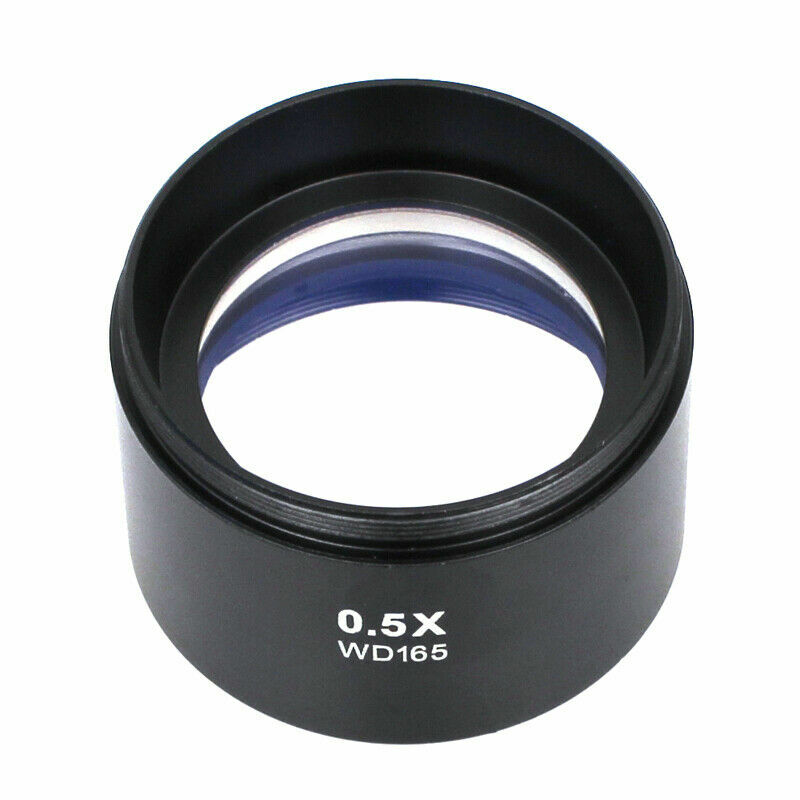 Stereo Microscope 0.3X 0.5X 0.75X 1.5X 2X Auxiliary Objective Barlow ...