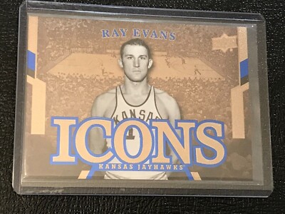 2013 UPPER DECK SHORT PRINT KANSAS JAYHAWKS RAY EVANS ICONS CARD-JUN940 ...