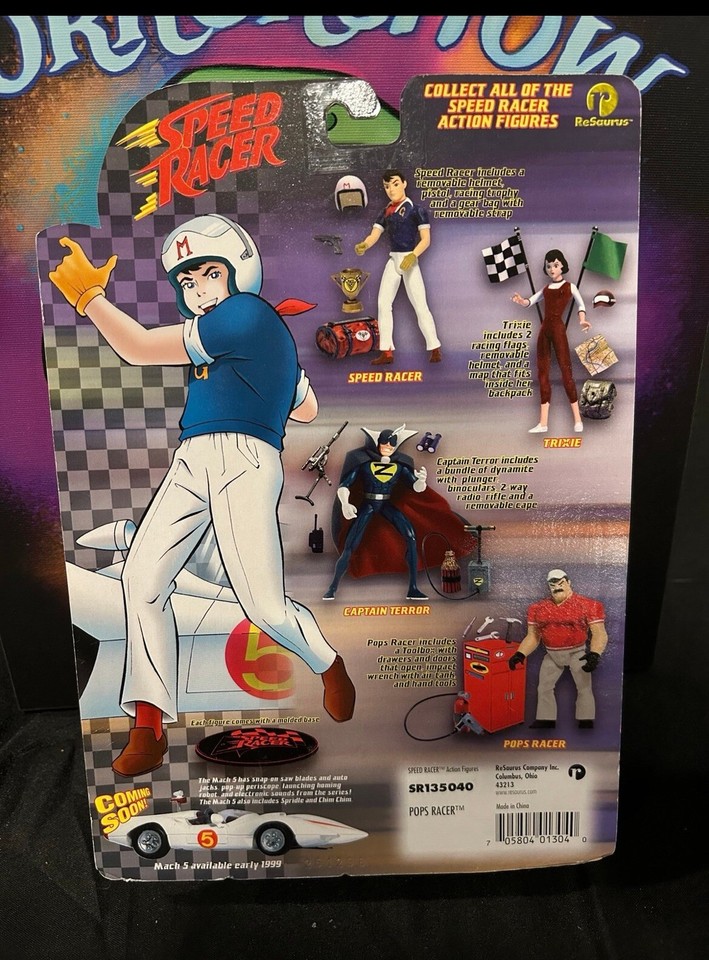 Pops Racer Speed Racer Series 1 ReSaurus Action Figure 1999 | eBay