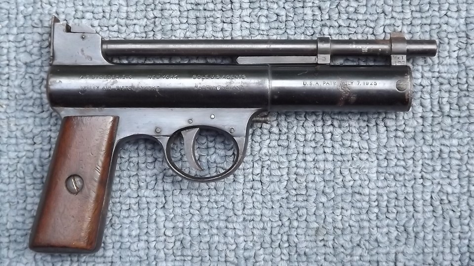 Webley Mark 1 .177 cal 6th series - Gun cock and fires with a strong ...