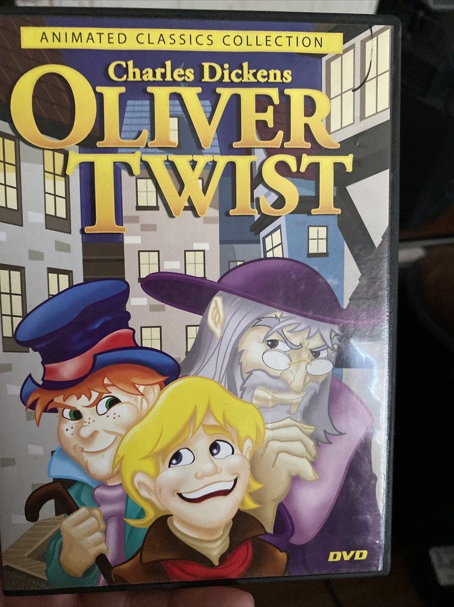 Oliver Twist Book Cover Animation