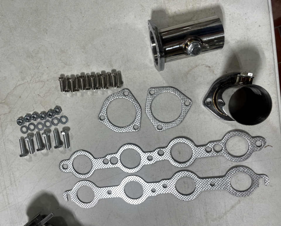 For LS Swap S10 Conversion Headers Truck LS1 LS2 LS3 LS6 Bel Air Camaro ...