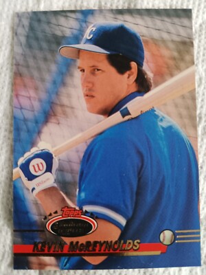 KEVIN McREYNOLDS ROYALS 1993 TOPPS STADIUM CLUB BASEBALL CARD #348 | eBay