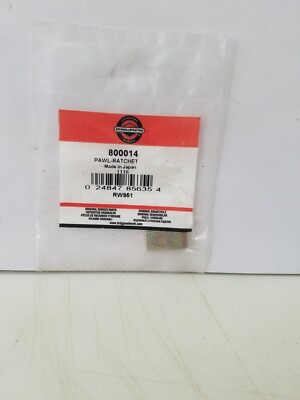 Briggs & Stratton Ratchet Pawl 800014 - OEM Packaging - NEW - A5A | eBay