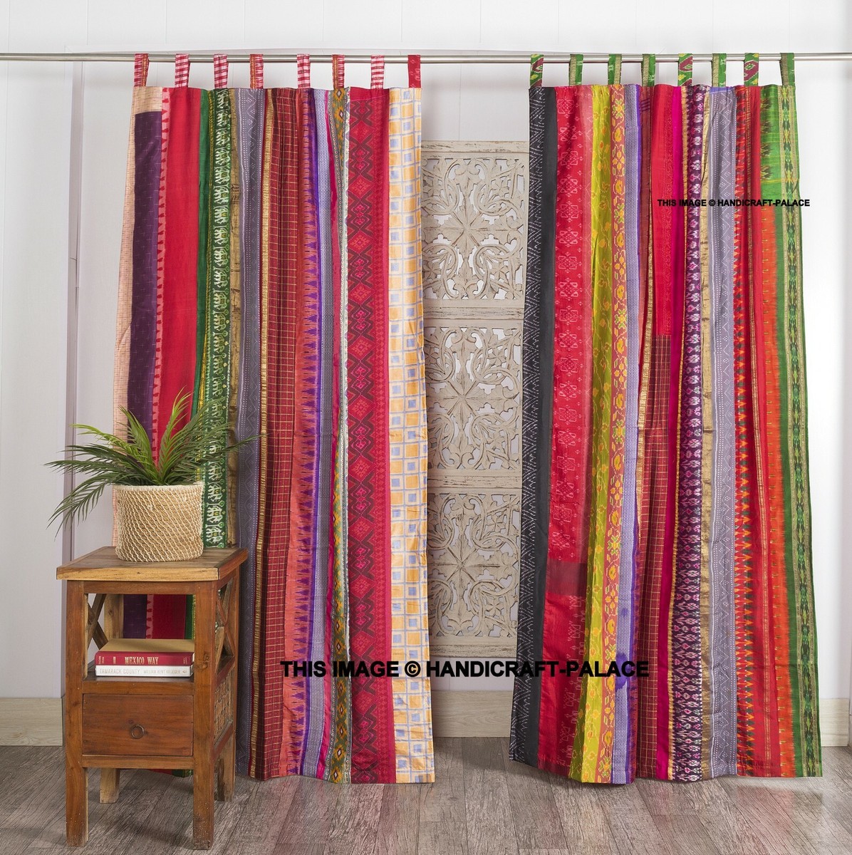 Indian Sari Curtains
