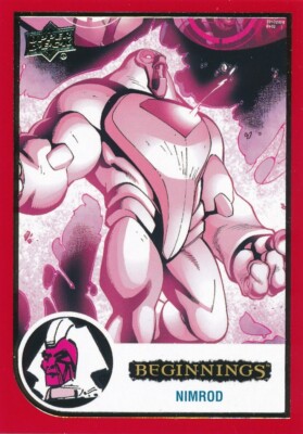 #93 NIMROD 2023(2024) UD Marvel Beginnings vol 2 series 2 RED X-MEN | eBay
