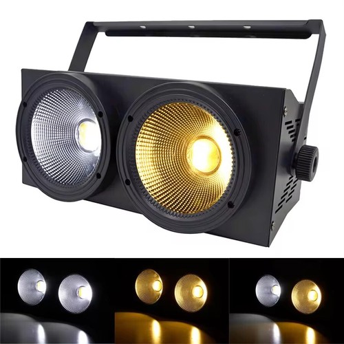 2 Eyes High Brightness Blinder Light 2X100W Cob Led Stage Par Audience ...