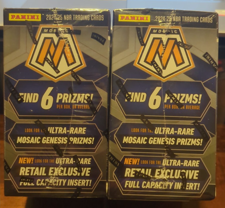 2024-25 NBA Panini Mosaic Blaster Box New Factory Sealed Lot of 2 | eBay