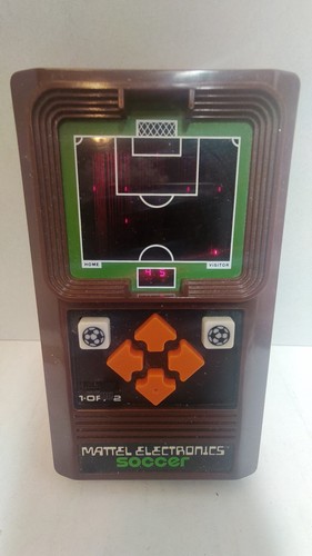 Vintage Mattel Electronics Handheld Soccer Game 1978 Tested Working | eBay