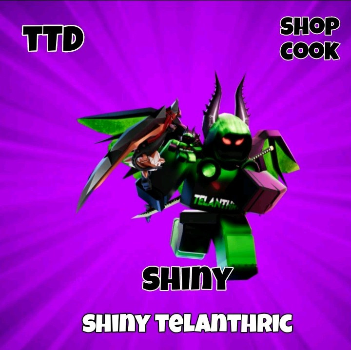 Shiny Telanthric - Toilet Tower Defense | TTD | CHEAPEST - ROBLOX | eBay