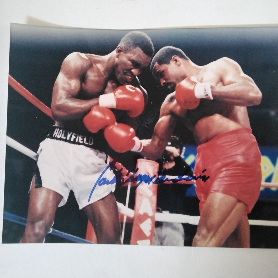 Carl "The Truth" Williams SIGNED Photo 80s Heavyweight Pro Boxer Mike ...