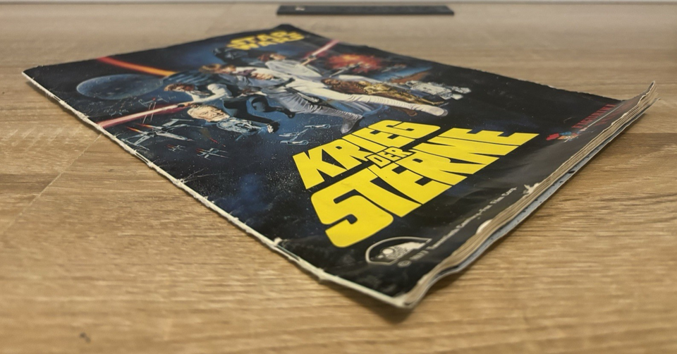 1977 Star Wars Panini Sticker Album Germany with 79 Stickers Inside ...