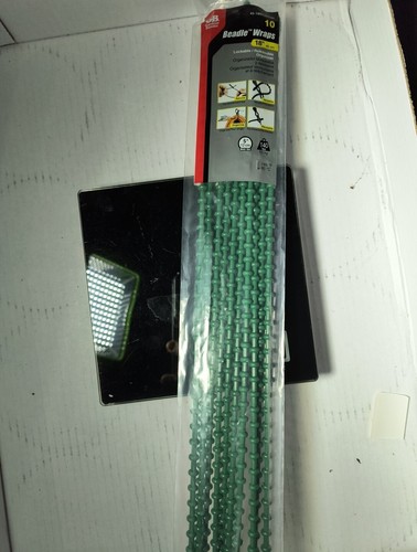 Gardner Bender Beadle Wrap Cable Tie 18" Long Green Lockable & Reusable ...
