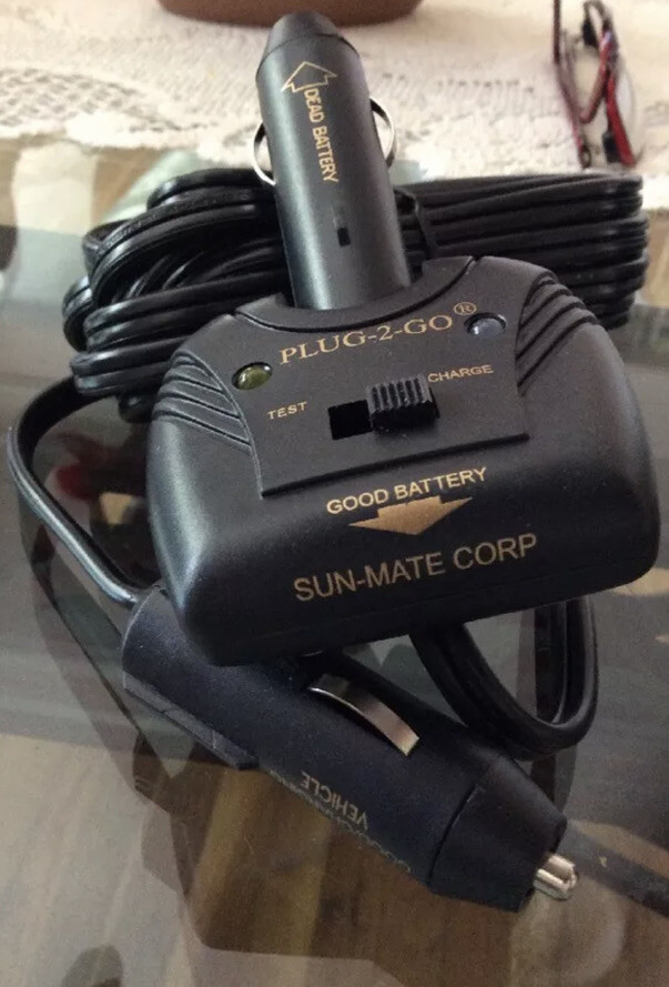 Genuine Plug-2-go by Sun-mate Corp Item 829 Cigarette Lighter Charge ...
