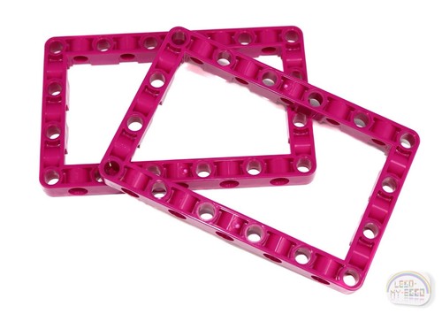 LEGO Technic - 2 x Large 'O' Beam Frames - Magenta - New - (39794, EV3 ...