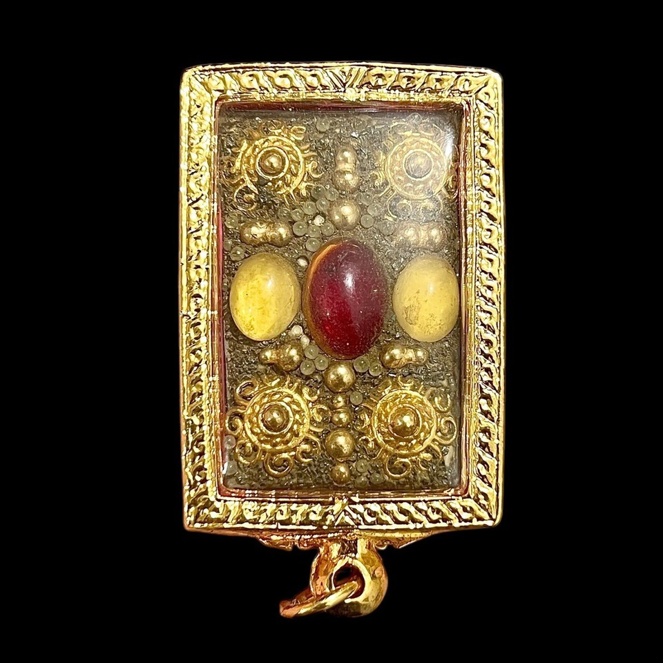 Phra Somdej Toh Gem Wat Thai Buddha Amulet Talisman Protection Lucky ...
