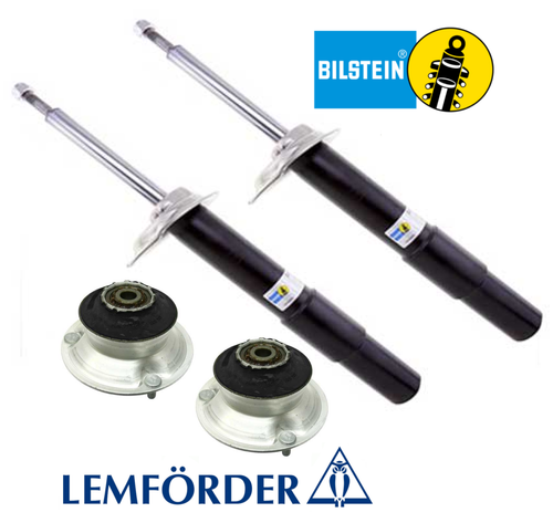 Front Shock Strut Assembly & Strut Mount Lt & Rt 4pcs OEM for BMW 5 ...