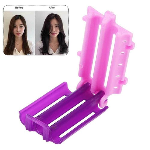 45pcs Hair Rollers Root Fluffy Clamps Wave Perm Rod DIY Corn Clips ...