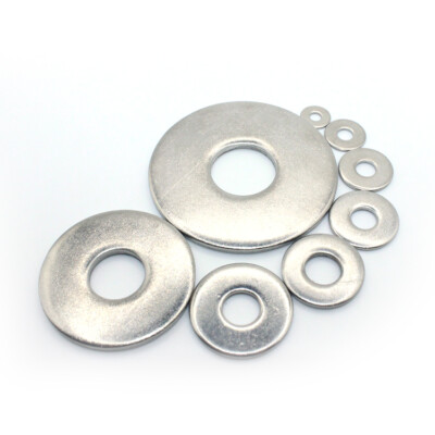 M2.5 M3 M4 M5 M6 M8 M10 M12 FLAT FORM G WASHERS WIDE THICK STAINLESS ...