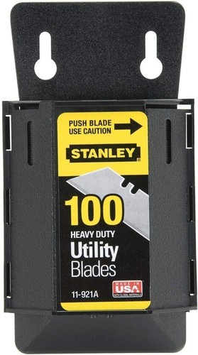 (400) STANLEY Tools Heavy Duty Utility Knife Replacement Blades In ...