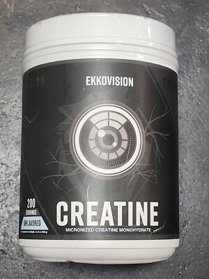 Ekkovision Creatine 3RD Party Tested 200 Servings Unflavored | eBay