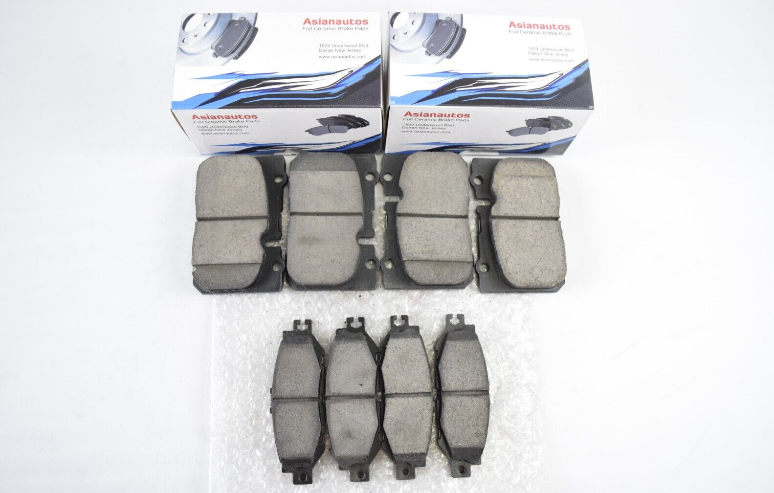 Asianautos Full Ceramic Front and Rear Brake Pads For Lexus LS400 1995 ...