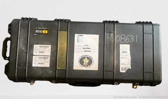 MK12 MOD 1 Deployment Kit Case Label Pelican 1700 MOD1 MOD SPR SOPMOD ...