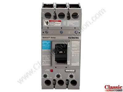 Siemens | FXD63B225 | BREAKER FD 3P 225A 600V 22KA FX NL (Refurbished ...