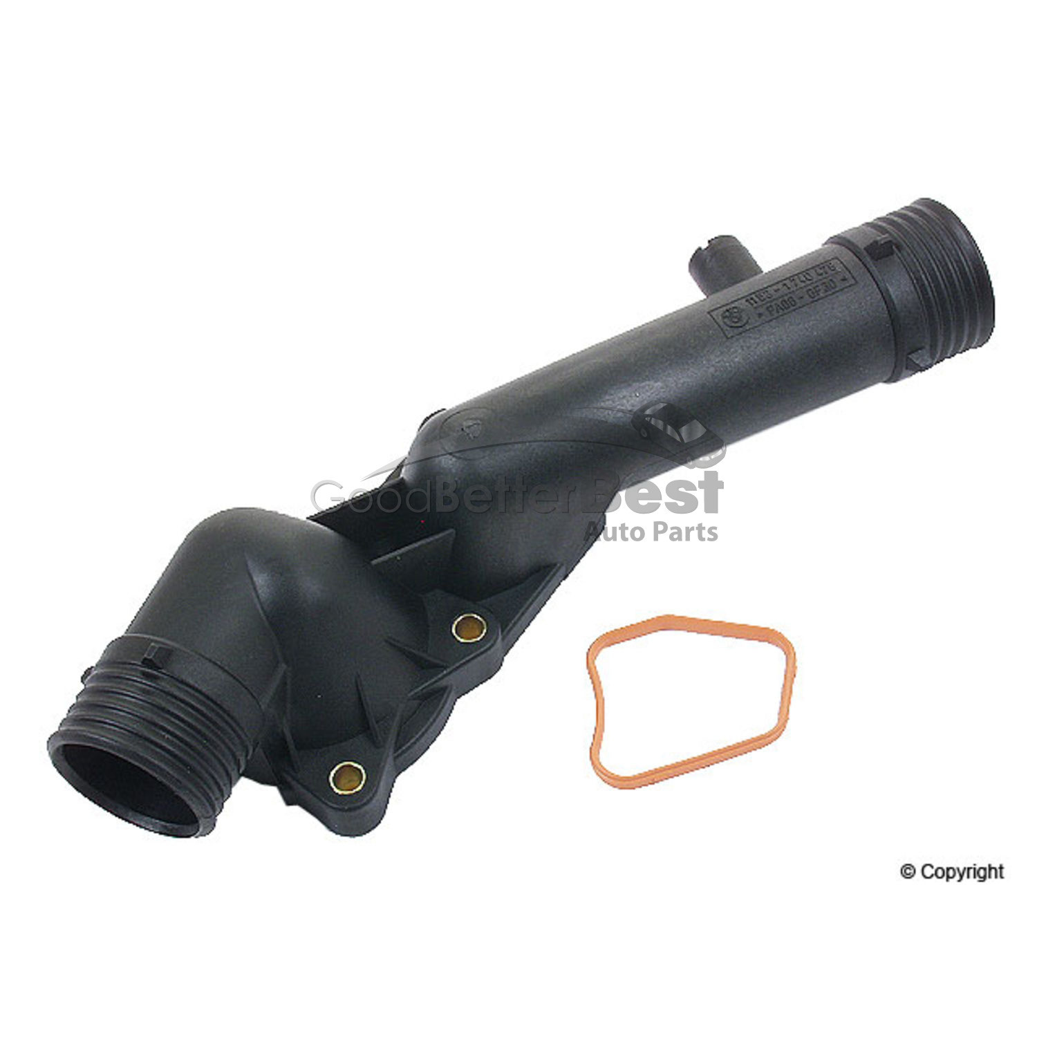 One New Genuine Engine Coolant Thermostat Housing 11531740478 for BMW ...