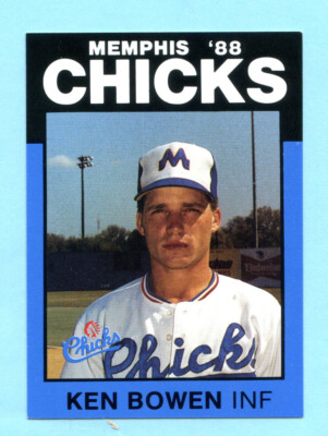 1988 Best Cards - Minor League -Memphis Chicks -Ken Bowen- Box 219 | eBay