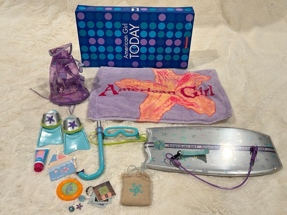 American Girl Doll Kailey Hopkins GOTY 2003, w/extra outfits, board ...