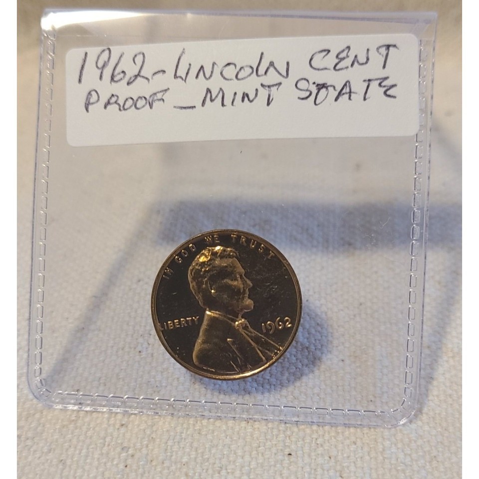 1962 Lincoln Cent Penny US Coin Proof Mint State Collectible Coin Rare Coin | eBay