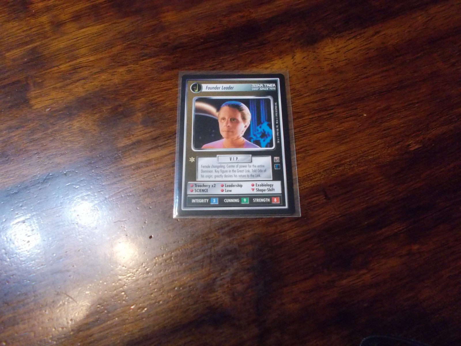 Decipher Star Trek CCG Founder Leader Dominion Rare LP/NM | eBay