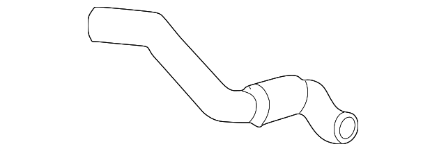 Genuine Ford Upper Hose F6DZ-8260-A | eBay