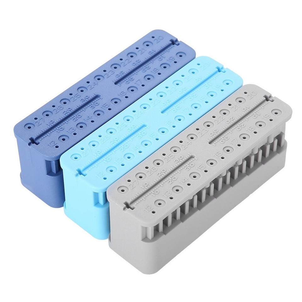 Dental Endo Block Files Measuring Tools Endodontic Ruler Test Board | eBay