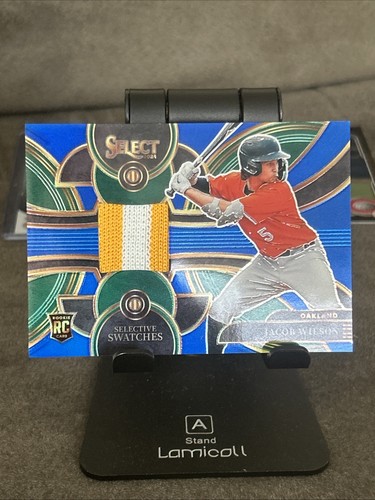 2025 Select Jacob Wilson 2 CLR Patch #’d 18/49 Rookie | eBay