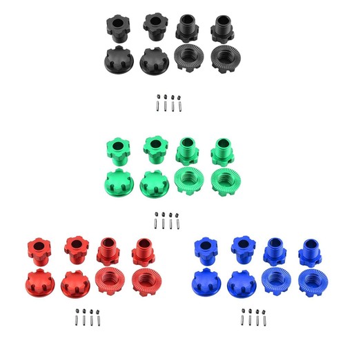 4 Pieces Wheel Hubs Upgrades Part, Wheel Hex Hub Adapter, | eBay